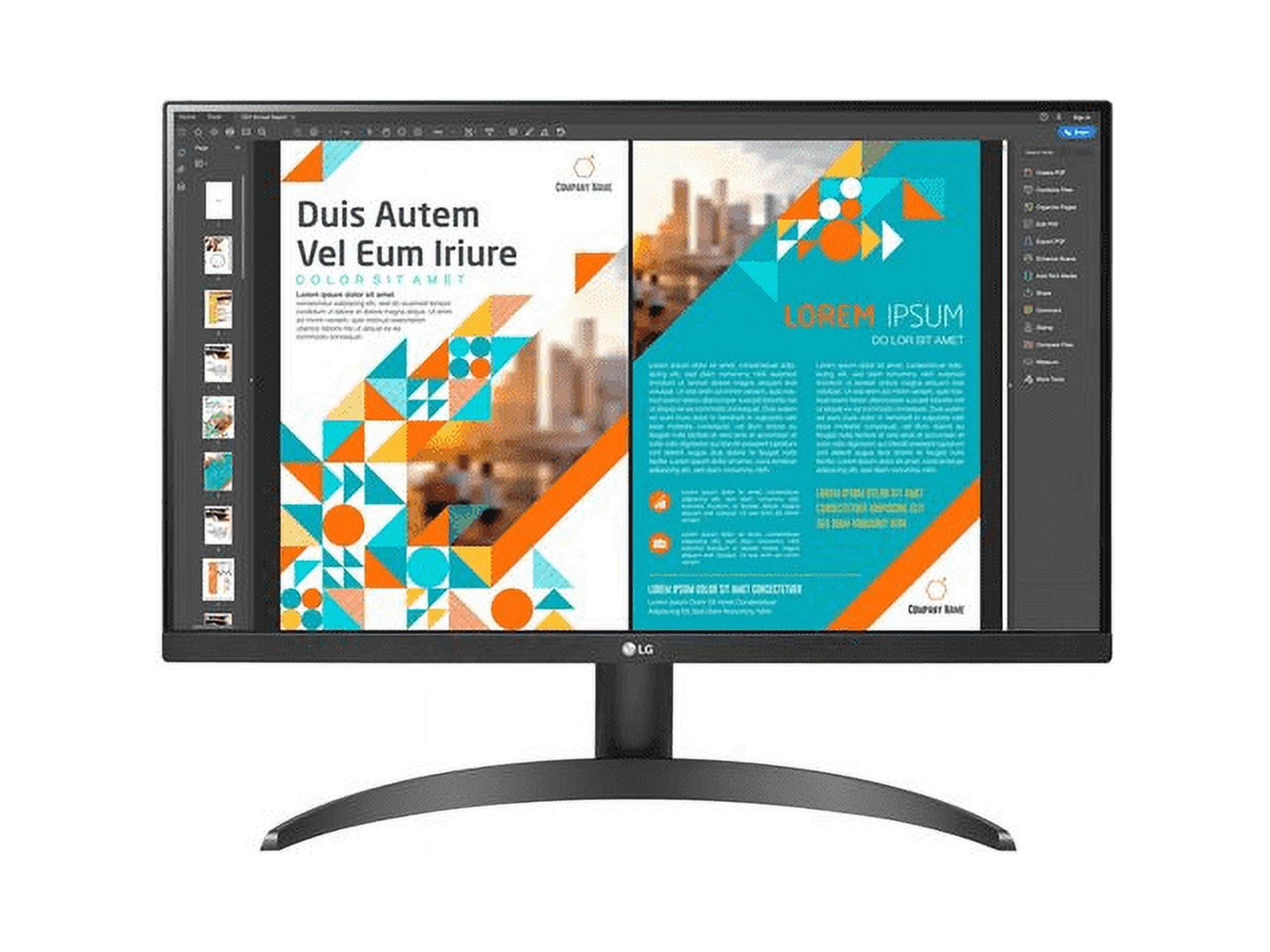 LG 24" WQHD 2560 x 1440 (2K) IPS Panel Monitors - 16:9 - Walmart.com
