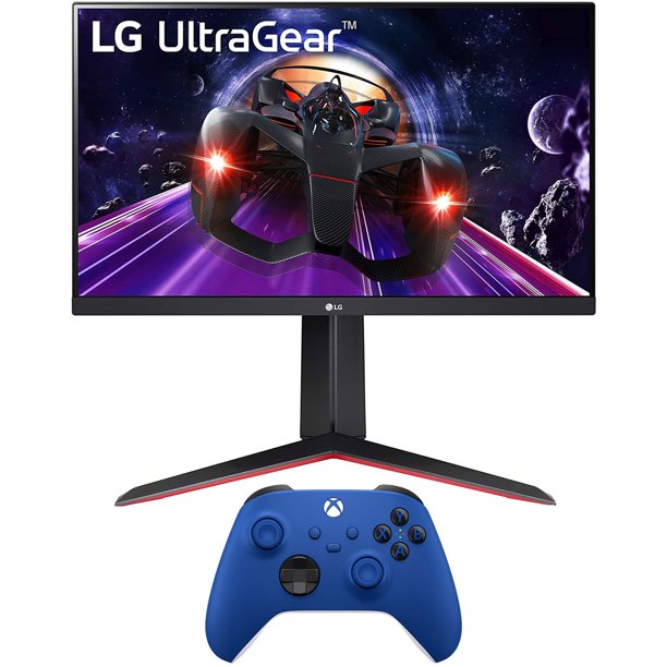 LG 24GN650-B 24'' UltraGear 144Hz 1ms Monitor Bundle with Xbox Wireless ...
