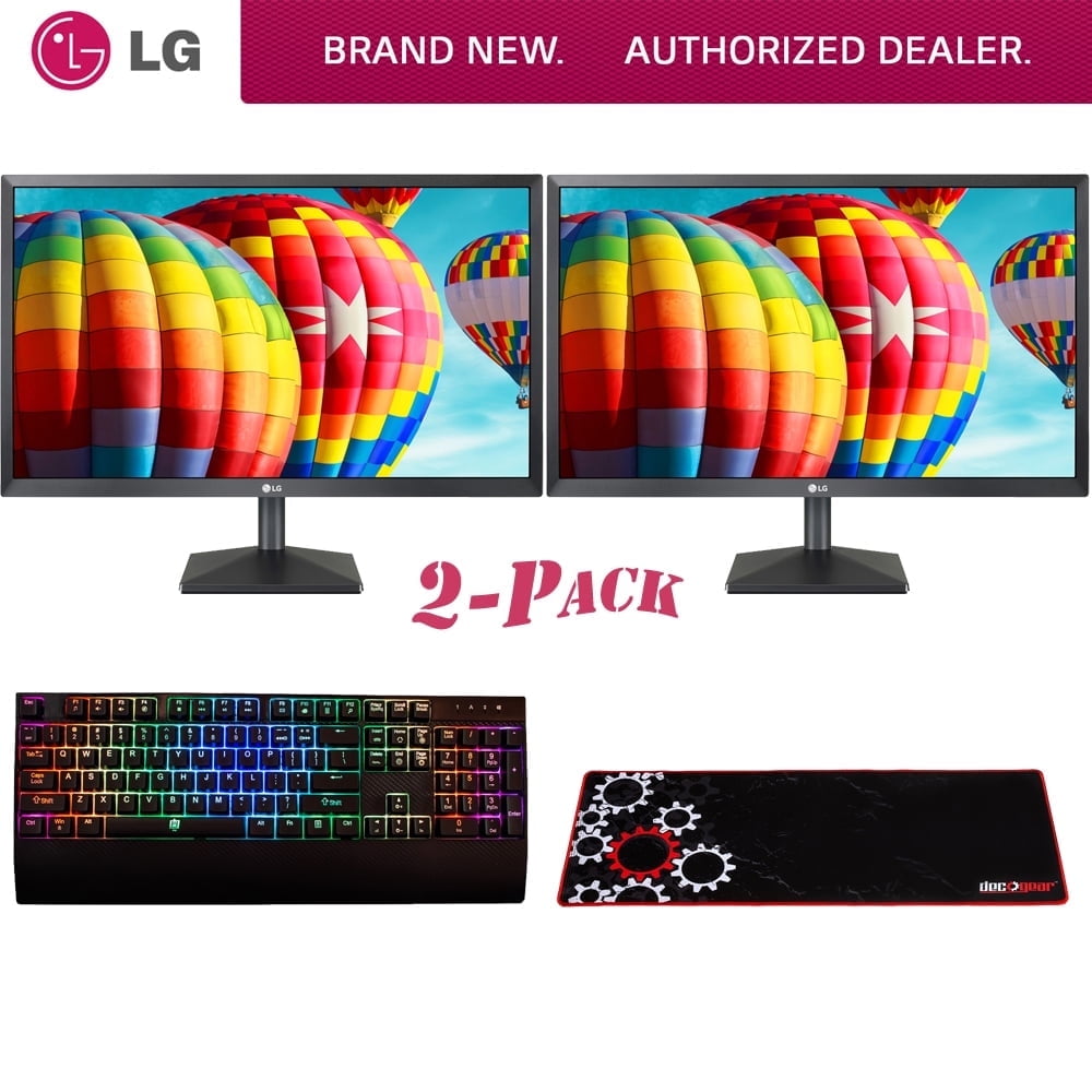 LG 24MK430H-B 24" FHD IPS LED 1920x1080 AMD Free Sync Dual Monitor with ...