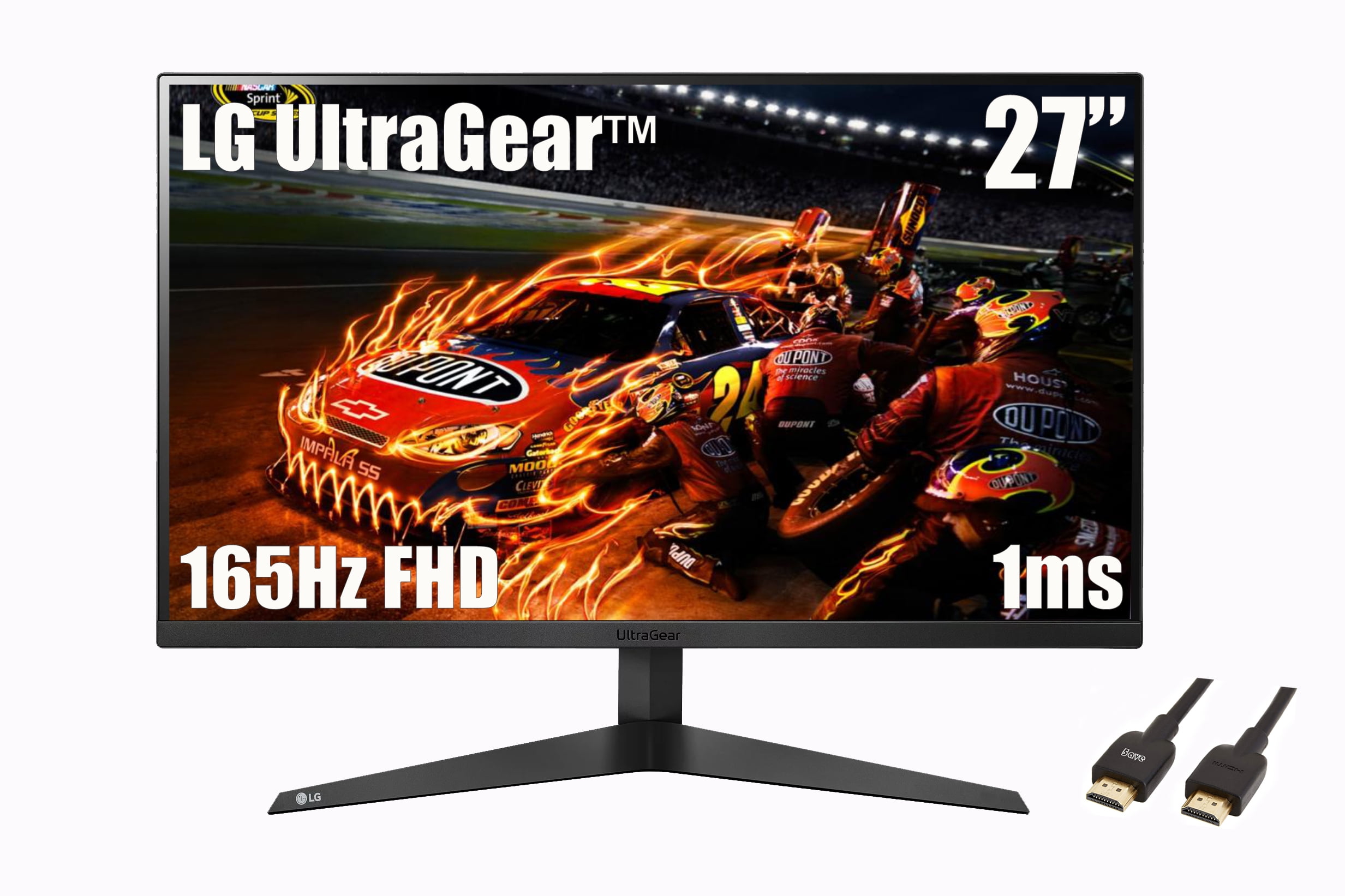 LG 27” UltraGear Gaming Monitor, FHD (1920 x 1080) , 165Hz, 1ms, AMD ...