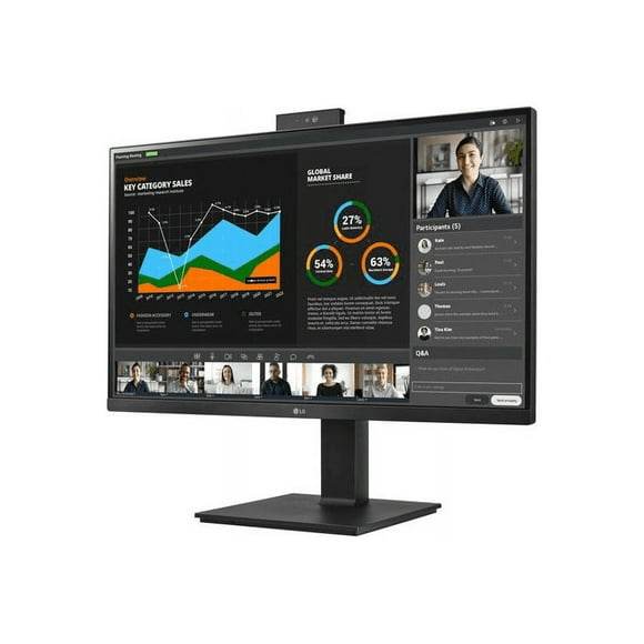 Monitor with Webcam