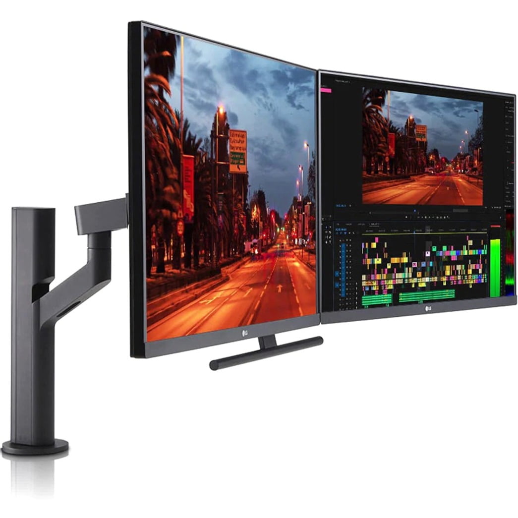 "LG Ergo 27"" Dual IPS QHD Monitors - LCD Flat Panel - 5 ms - FreeSync ...