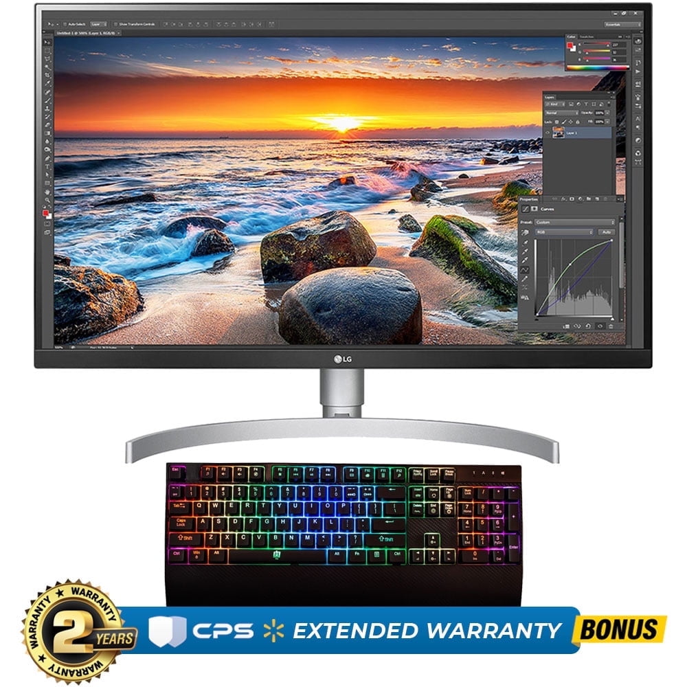 LG 27UL850-W 27" 4K UHD IPS LED Monitor with VESA DisplayHDR 400 (2019 ...