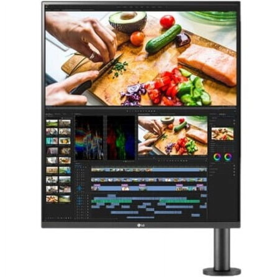 "LG Computer Ergo 27"" Class Dual Quad HD LCD Monitor, 16:9, HDMI ...