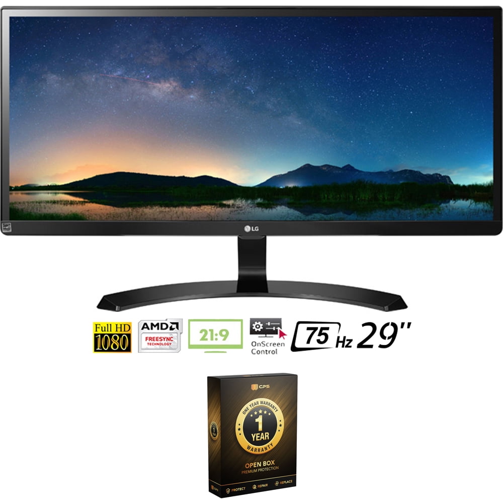 Open Box LG 29" UltraWide FHD IPS 2580 x 1080 LED Monitor + 1 Year ...