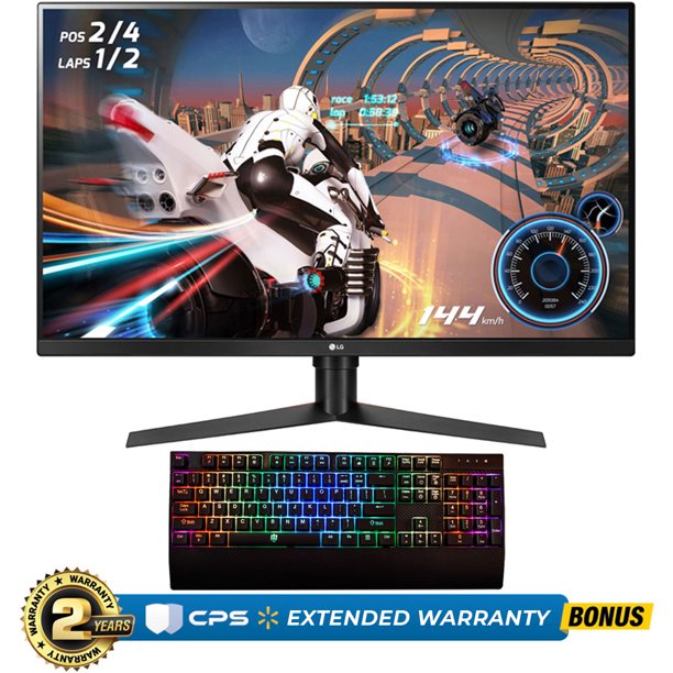 LG 32GK650F-B 32" QHD 2560x1440 Gaming Monitor with FreeSync Bundle ...
