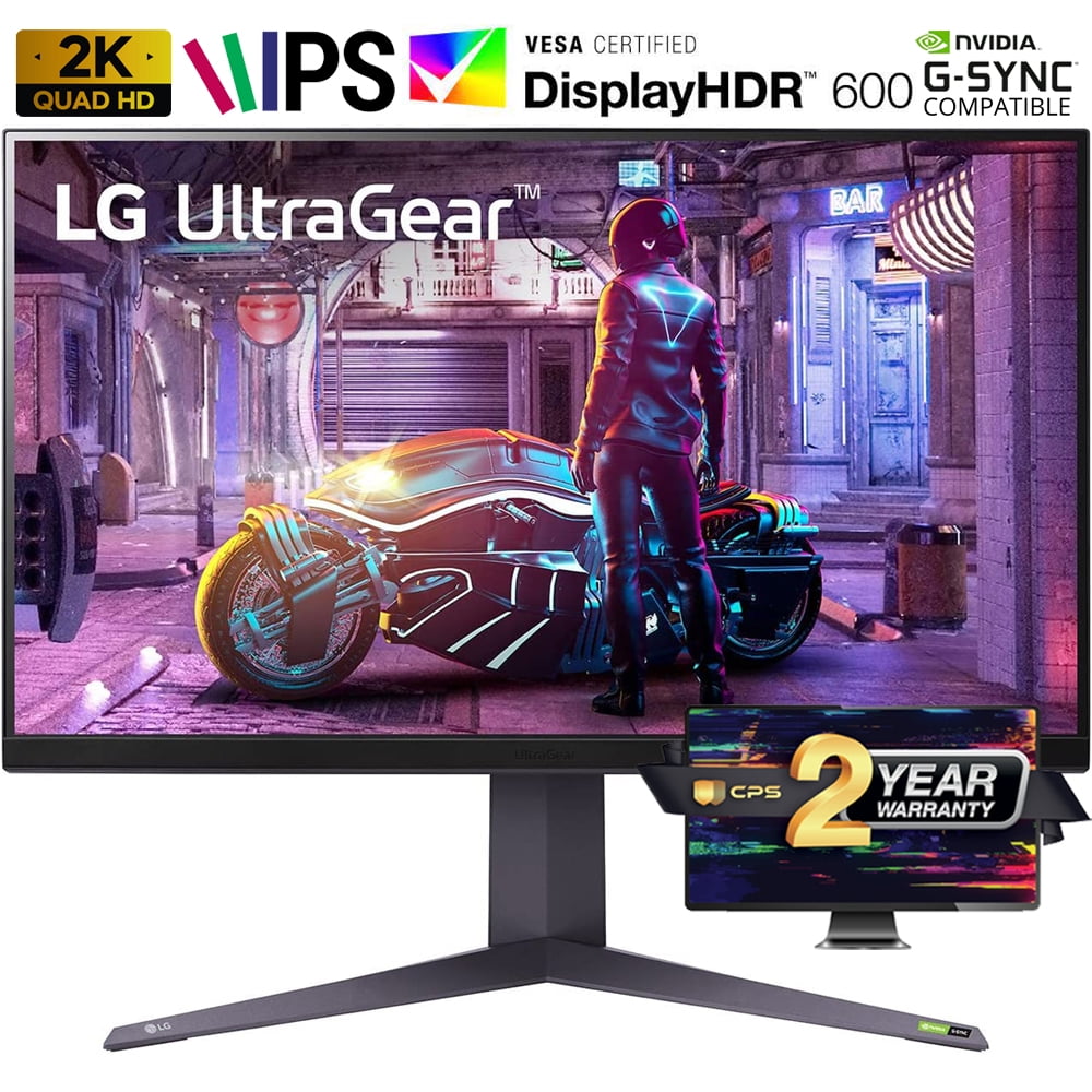 LG 32GQ850-B Screen size-32 in UltraGear QHD Nano IPS 1ms 240Hz PC ...