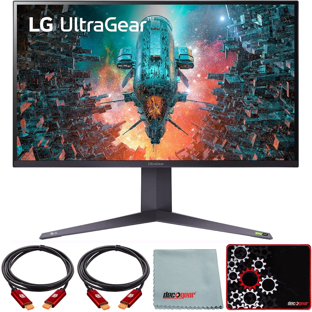 LG 32GQ950-B 32 inch UltraGear UHD 4K Nano IPS with ATW 1ms 144Hz ...