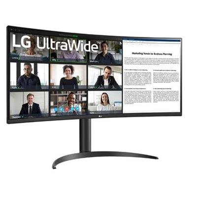 LG 34BR55QC-B 34'' UltraWide QHD Curved Monitor with USB Type-C ...