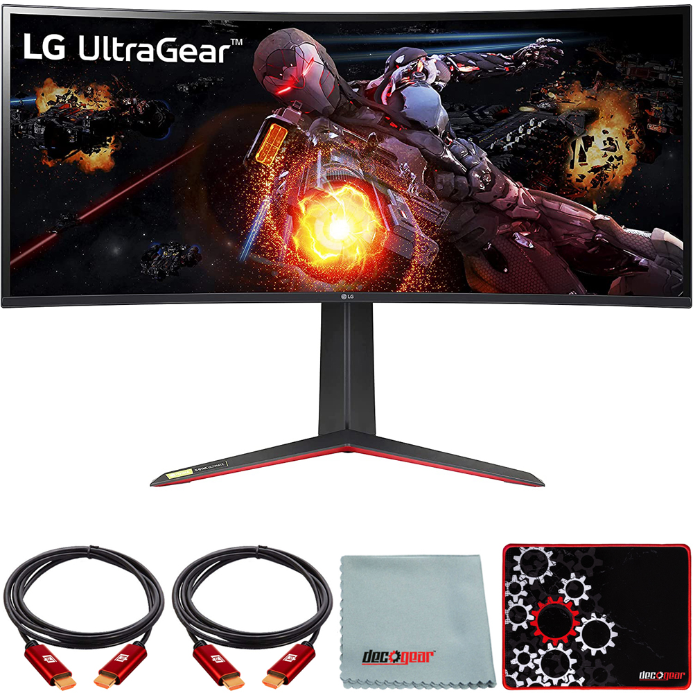 LG 34GP950G-B 34 inch UltraGear QHD 3440 x 1440 Nano IPS Curved Gaming ...
