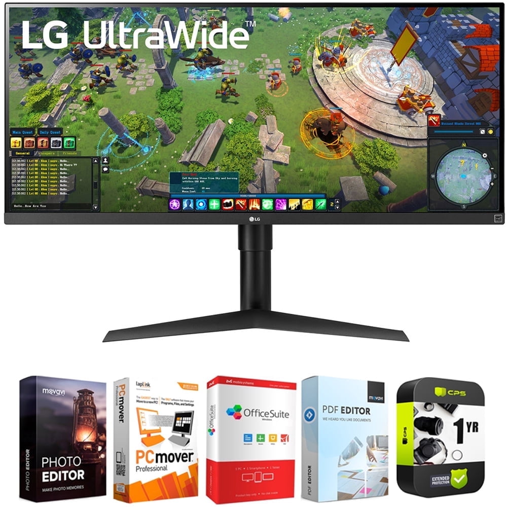 LG 34WP65G-B 34 inch FreeSync UltraWide IPS Monitor 2560 x 1080 21:9 ...