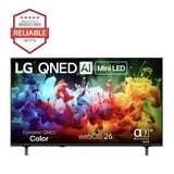 LG 43QNED75BUA 43" Mini LED Smart TV with 4K AI Super Upscaling (2026 ...