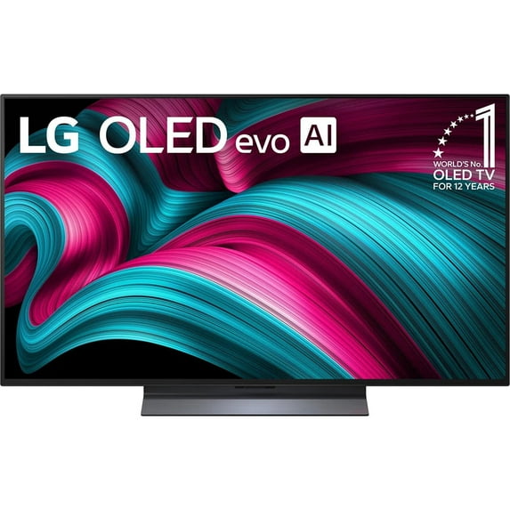 LG 48" C5 Series 4K UHD OLED evo AI Smart webOS 25 TV, OLED48C5PUA ...