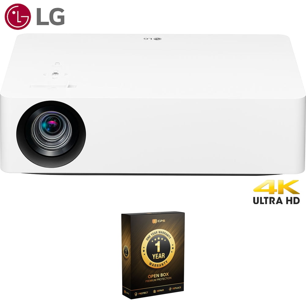 Open Box LG 4K UHD LED Smart Home Theater Projector + 1 Year Warranty ...