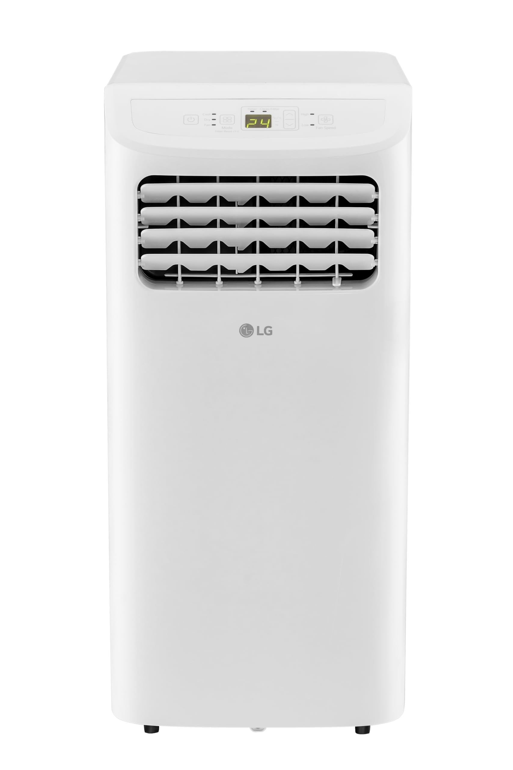 LG 6,000 BTU Portable Air Conditioner with Dehumidifier, LCD Remote ...
