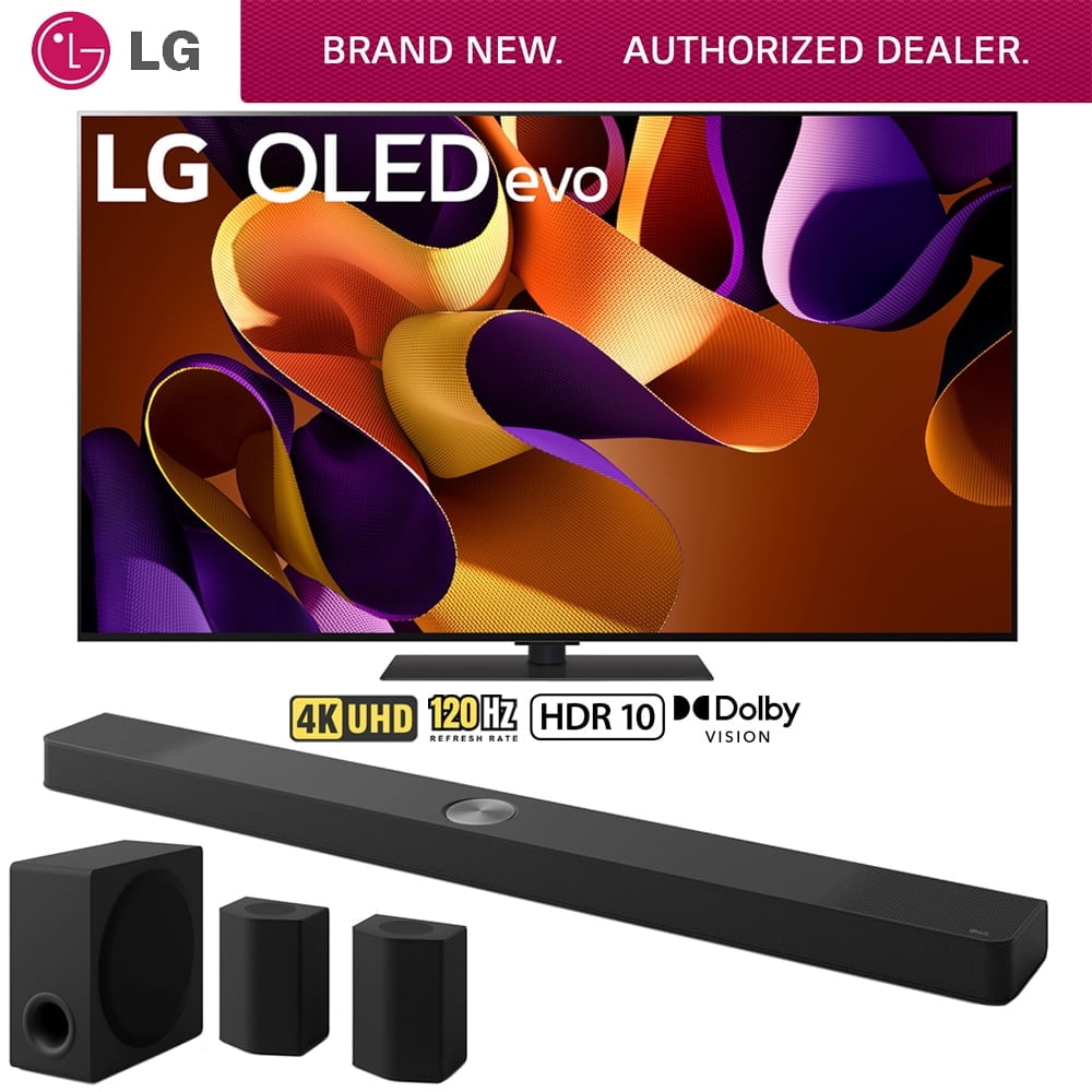 LG 65 Inch OLED evo G4 Series Smart TV 4K HDR (2024) OLED65G4SUB | Official USA Partner Model ...
