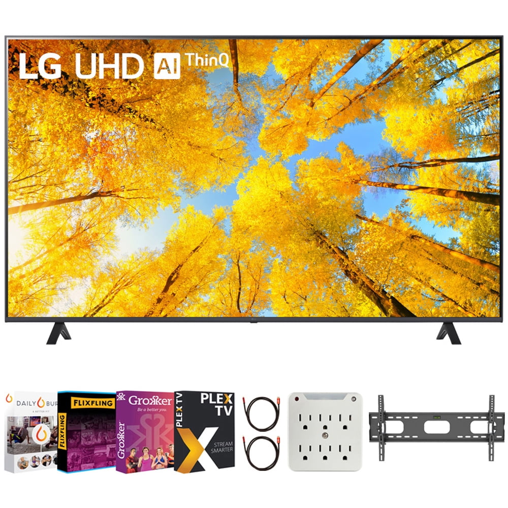 LG UQ7590PUB 70 Inch HDR 4K UHD Smart TV Bundle with Premiere Movies ...