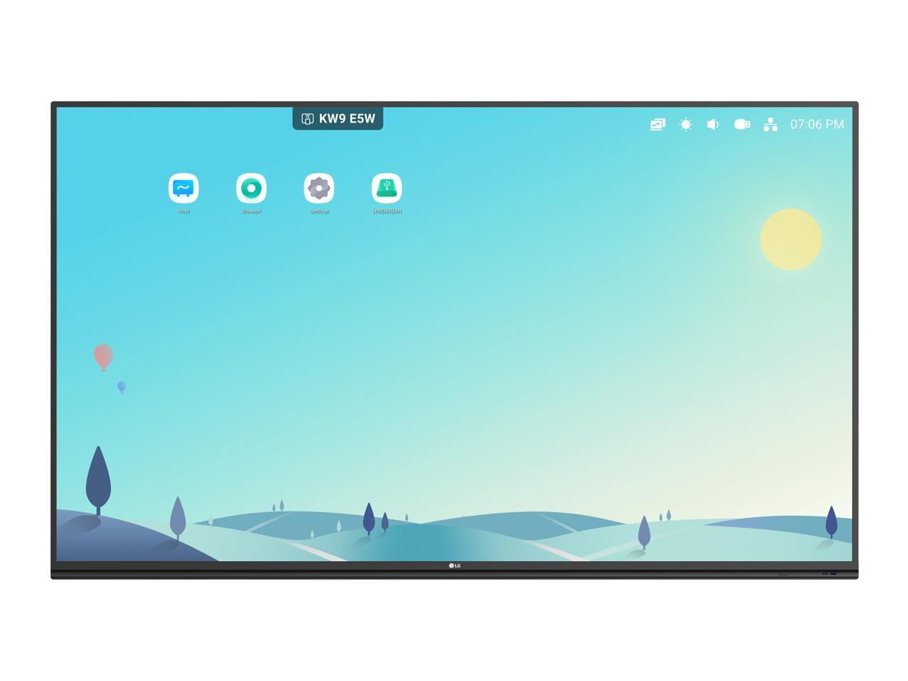 LG 86TR3DK-B 86” IPS UHD Mutli Touch CreateBoard™ with Android 11 OS ...