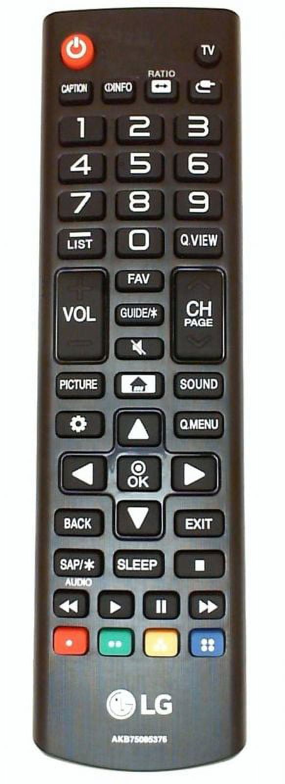 LG AKB75095376 TV Remote Control Compatible with Models 49UT340H ...