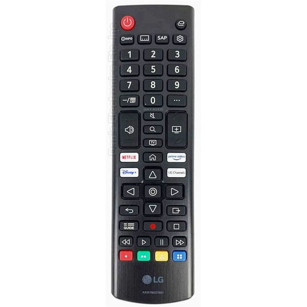LG AKB76037601 TV Remote Control - Walmart Business Supplies