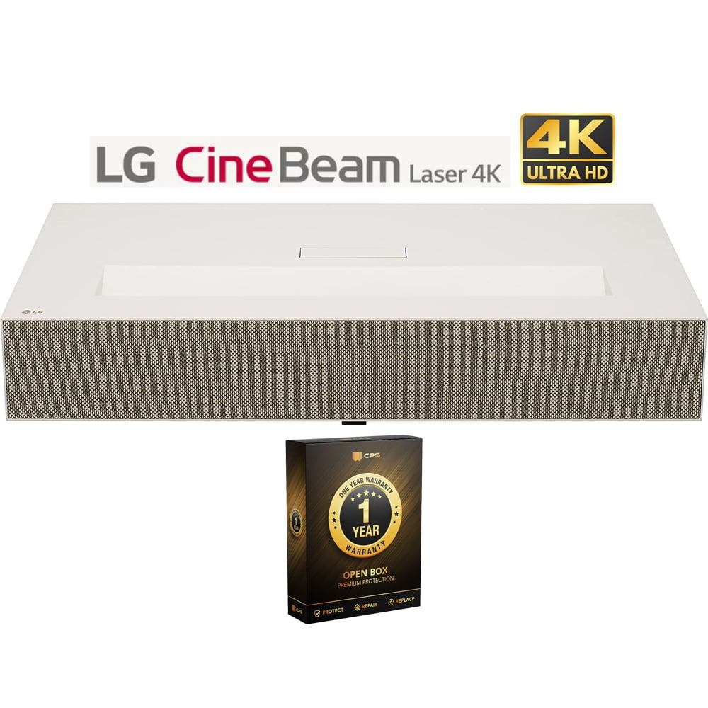 Open Box LG CineBeam Premium 4K UHD Laser UST Projector with 1 Year ...
