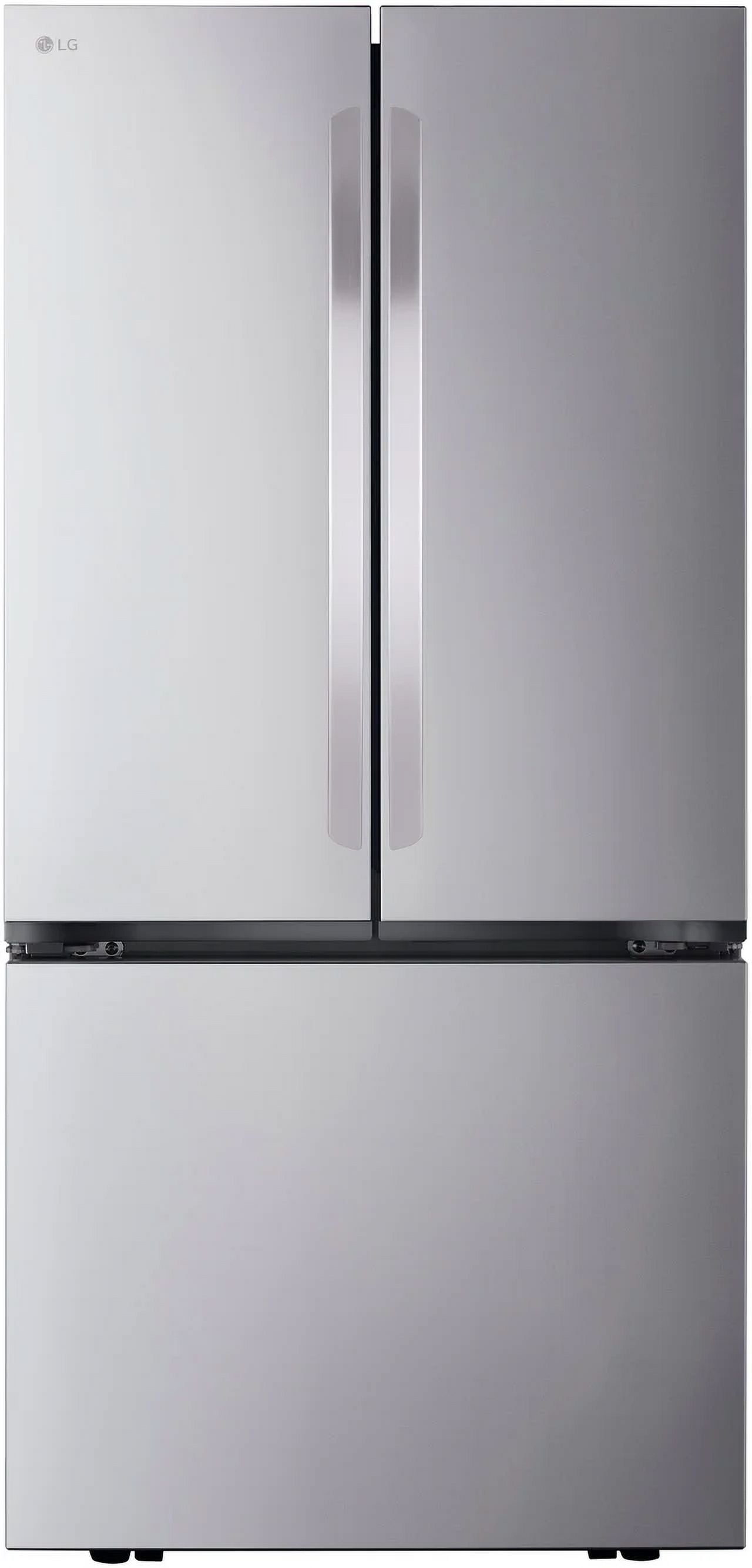 LG Smart Refrigerator 21 cu.ft. 3 Door French Door, 33 inch Wide ...