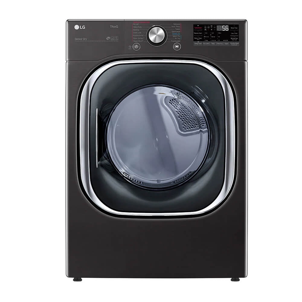 LG DLEX4500B 7.4 Cu. Ft. Black Steel Front Load Electric Dryer ...