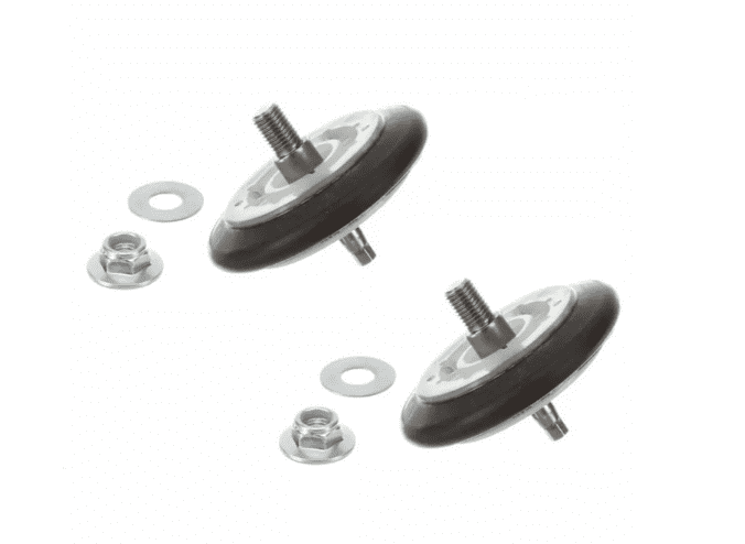 LG Genuine OEM Dryer Drum Roller Kit (Set of 2) Part # AGM75510755 ...
