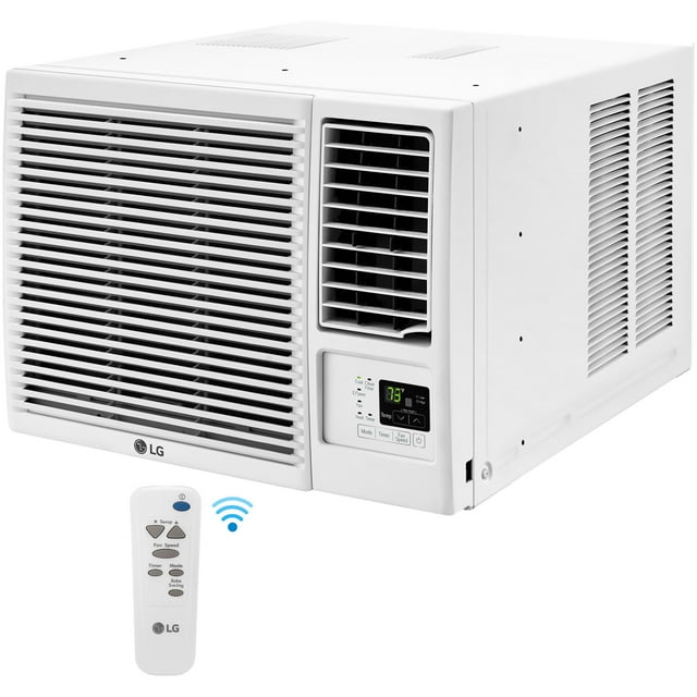 Lg Smart Window Air Conditioner 75000 Btu 320 Sq Ft Coverage With Wi