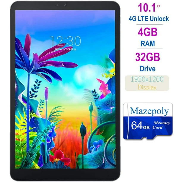 Android G Pad 5 10.1" Tablet, 32GB, 4G LTE, Black - Walmart Business ...