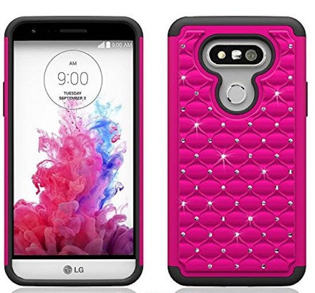LG G5 Case, Slim Hybrid Dual Layer[Shock Resistant] Case Cover for LG G ...
