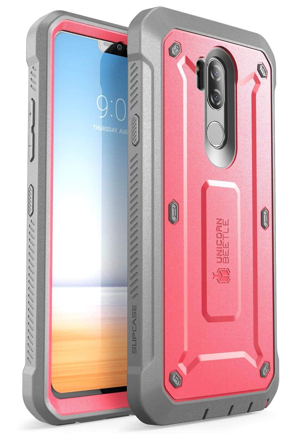 LG G7 Case, LG G7 ThinQ Case, SUPCASE Full-body Rugged Holster Case ...