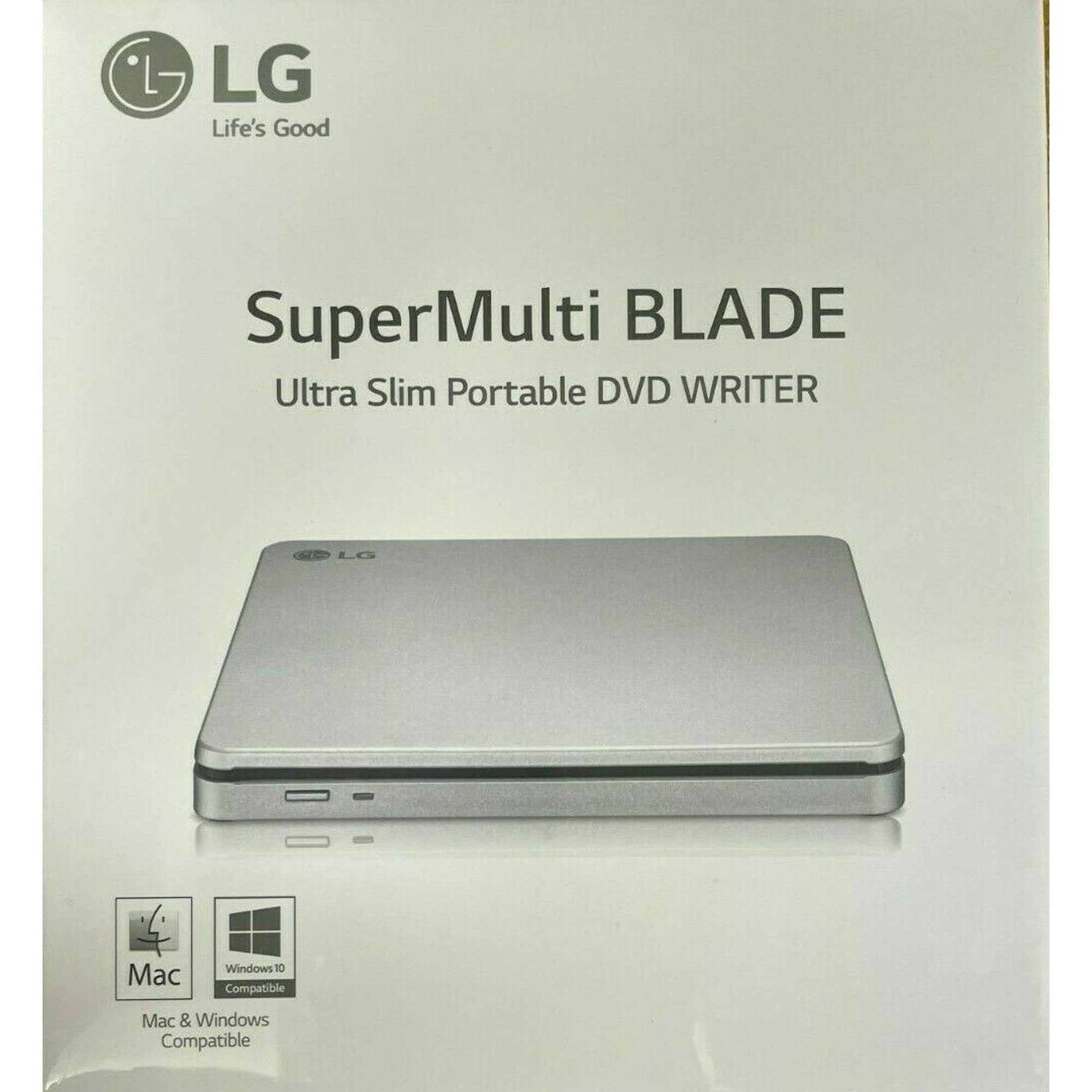 LG GP60NS50 External DVD-Writer, Silver - Walmart.com