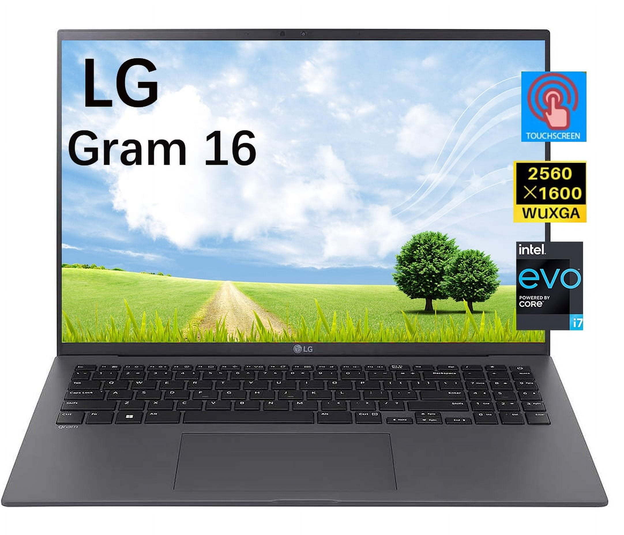 LG GRAM Business Laptop,16" WQXGA Touch Screen Display,Intel Evo ...
