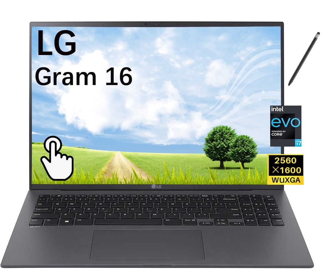 LG GRAM Business Laptop,16" WQXGA Touch Screen Display,Intel Evo ...