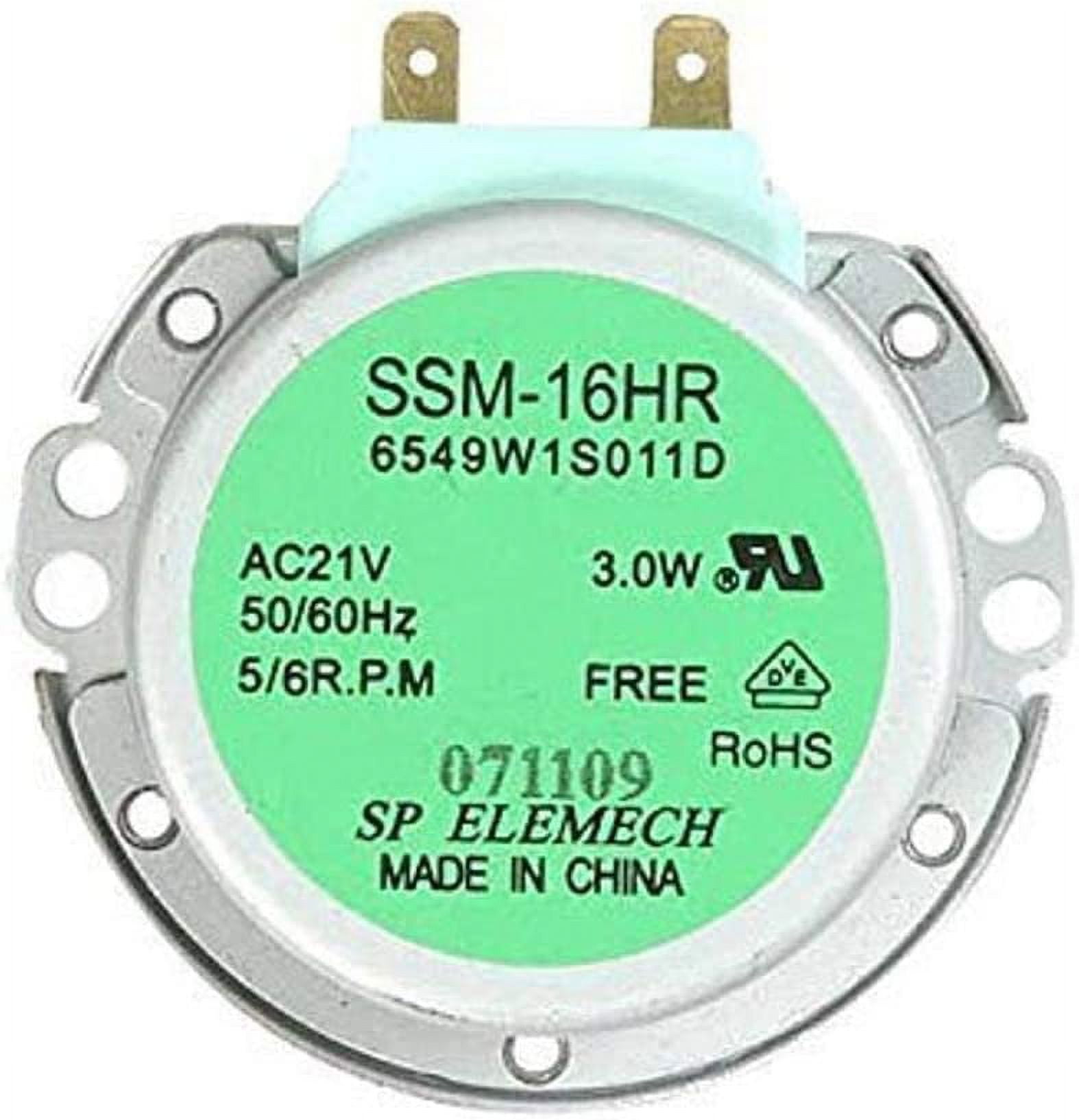 LG Genuine OEM 6549W1S011E Microwave AC Synchronous Turntable Motor ...