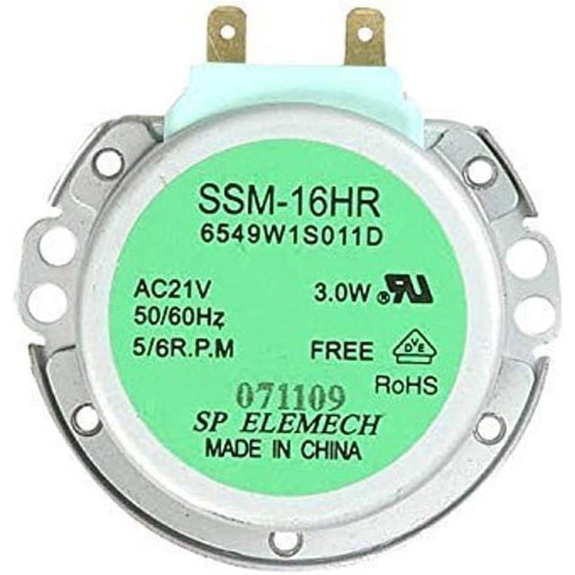 LG Genuine OEM 6549W1S011E Microwave AC Synchronous Turntable Motor ...