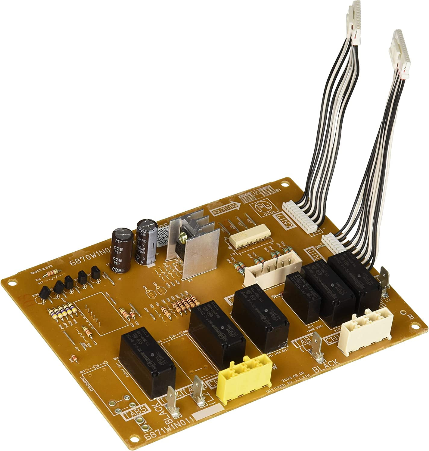 LG Genuine OEM 6871W1N011D Range Main Control Board PCB Assembly ...