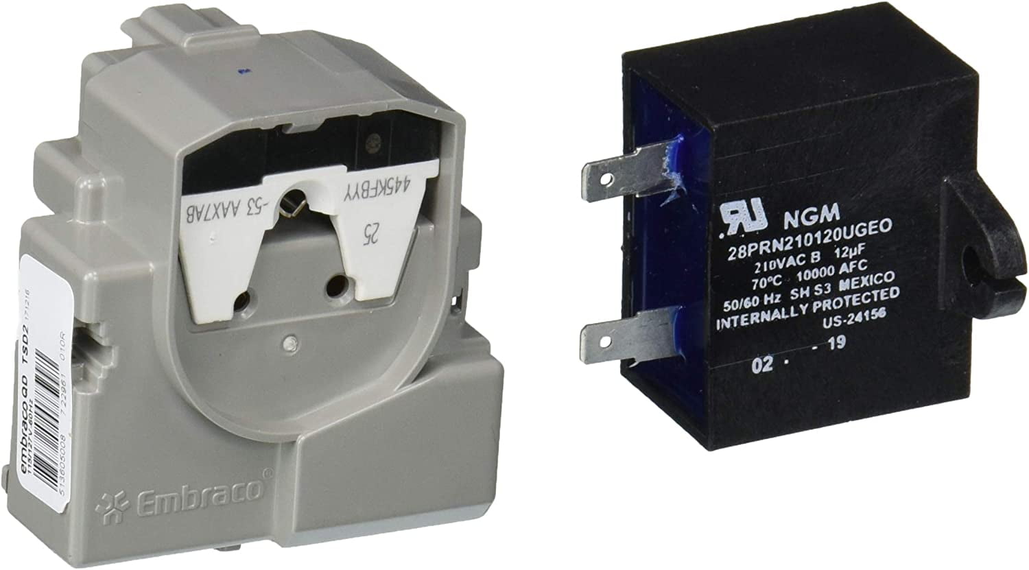 LG Genuine OEM CLS30820101 Refrigerator Compressor Start Relay and ...