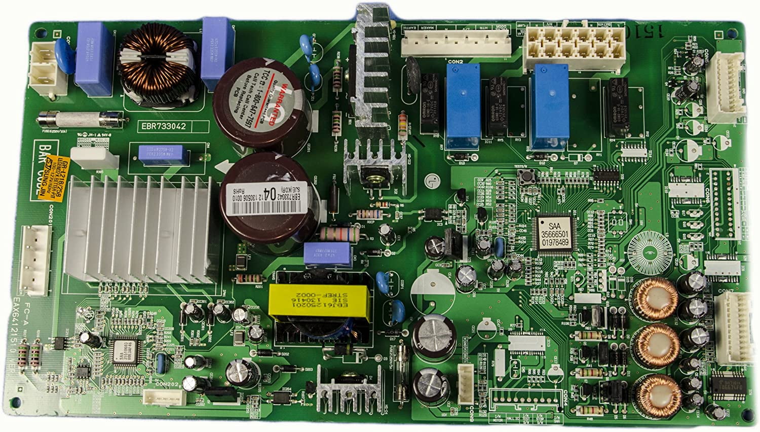 LG Genuine OEM EBR73304204 Refrigerator Main Control Board PCB Assembly ...