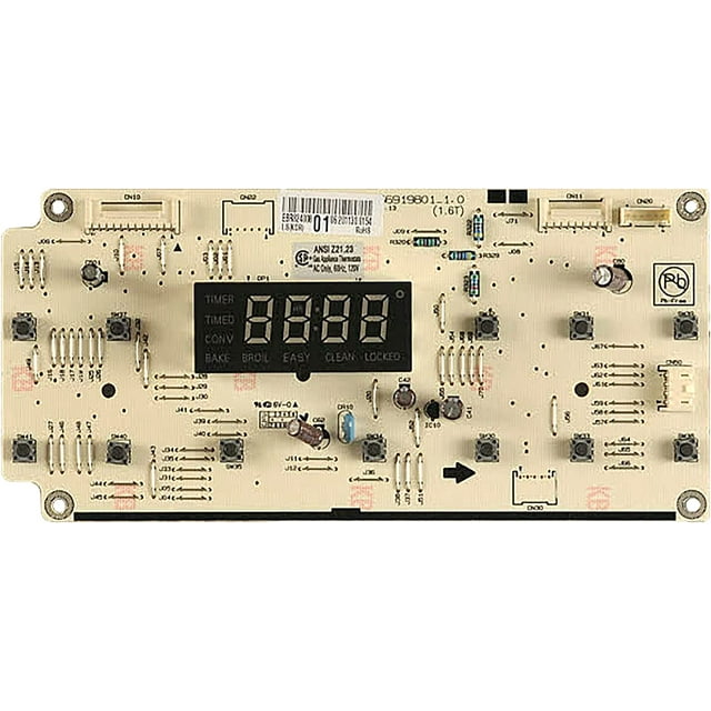LG Genuine OEM EBR82400801 Range Main Control Board (PCB Assembly ...
