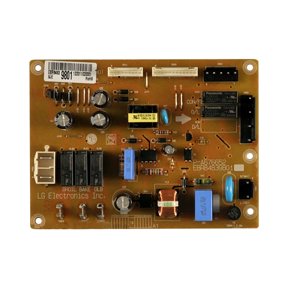 LG Genuine OEM EBR84839801 Range PCB Power Control Board Assembly ...