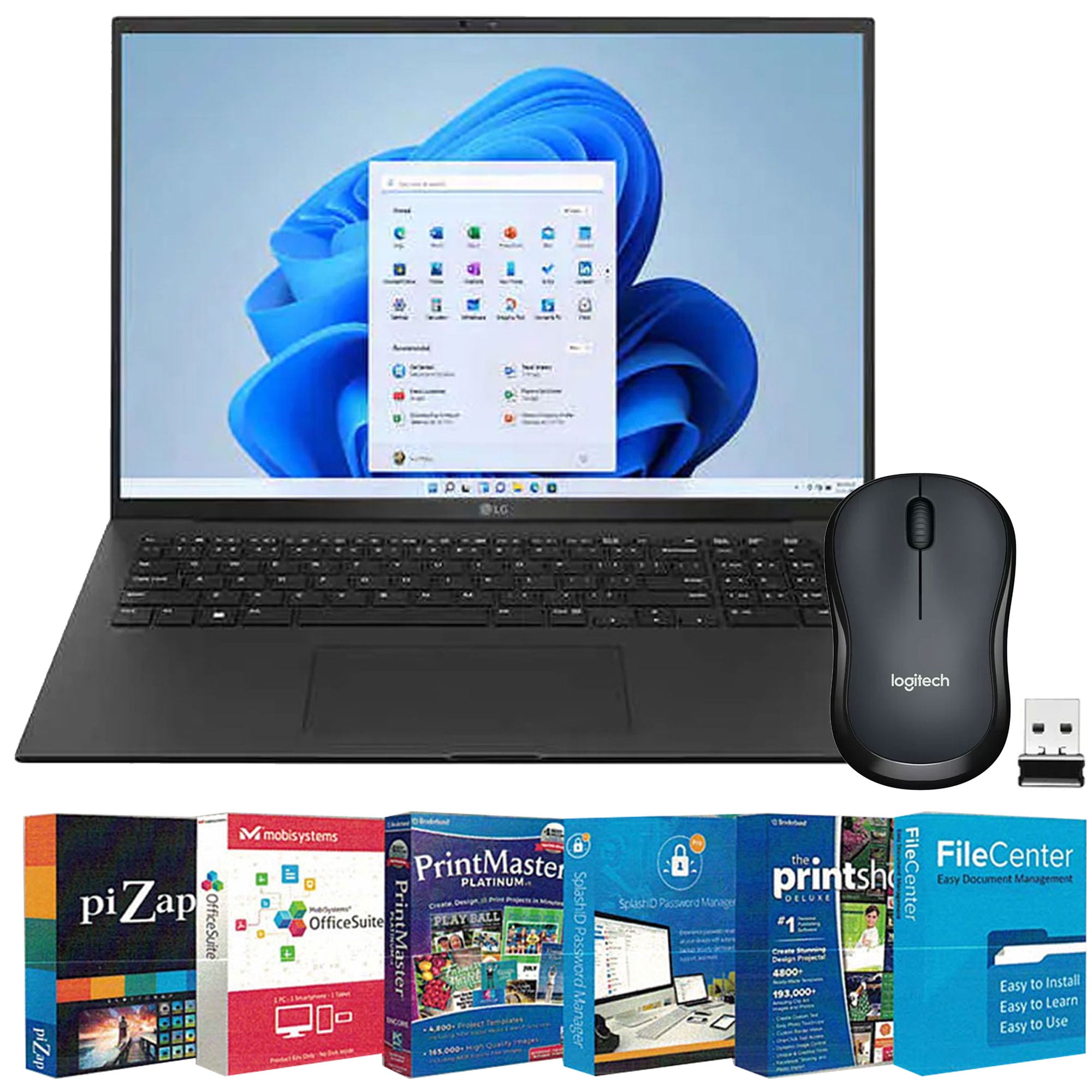 LG Gram 17" Intel Evo Platform Laptop - 13th Gen Intel i7 with Logitech ...