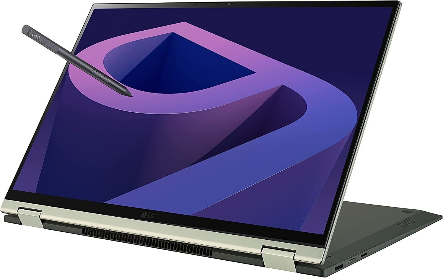 LG Gram (2022) 16T90Q 2-in-1 Tablet Laptop, 16" (2560 x 1600) IPS ...