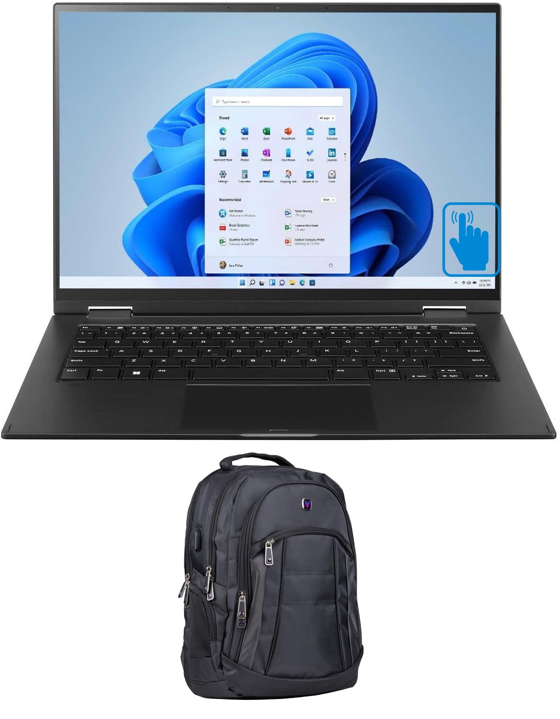 LG Gram Home/Business 2-in-1 Laptop (Intel Ultra 7-155H 16-Core, 14.0in ...