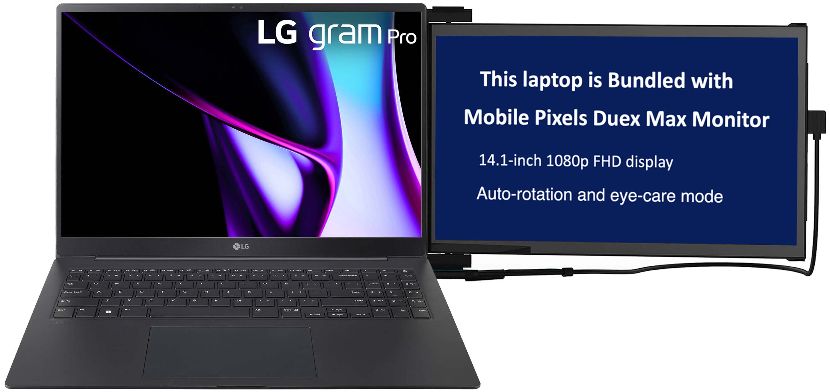 LG Gram Pro Home/Business Laptop (Intel Ultra 7-155H 16-Core, 16.0in ...