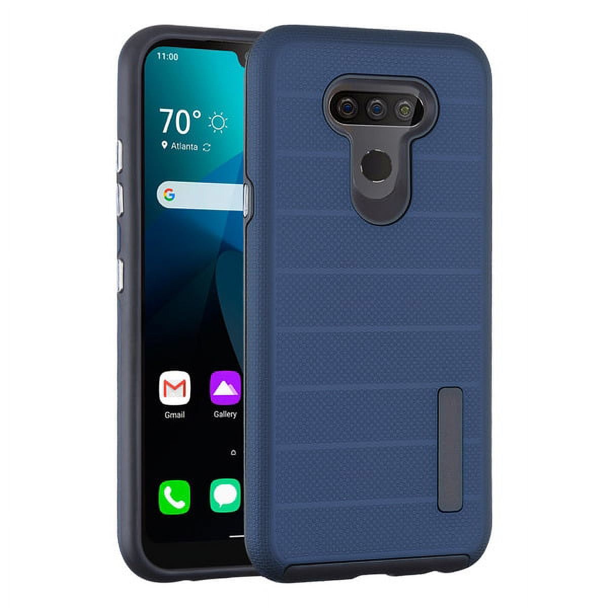 LG Harmony 4 Phone Case Drop-Protection Hard PC & Soft TPU Hybrid ...