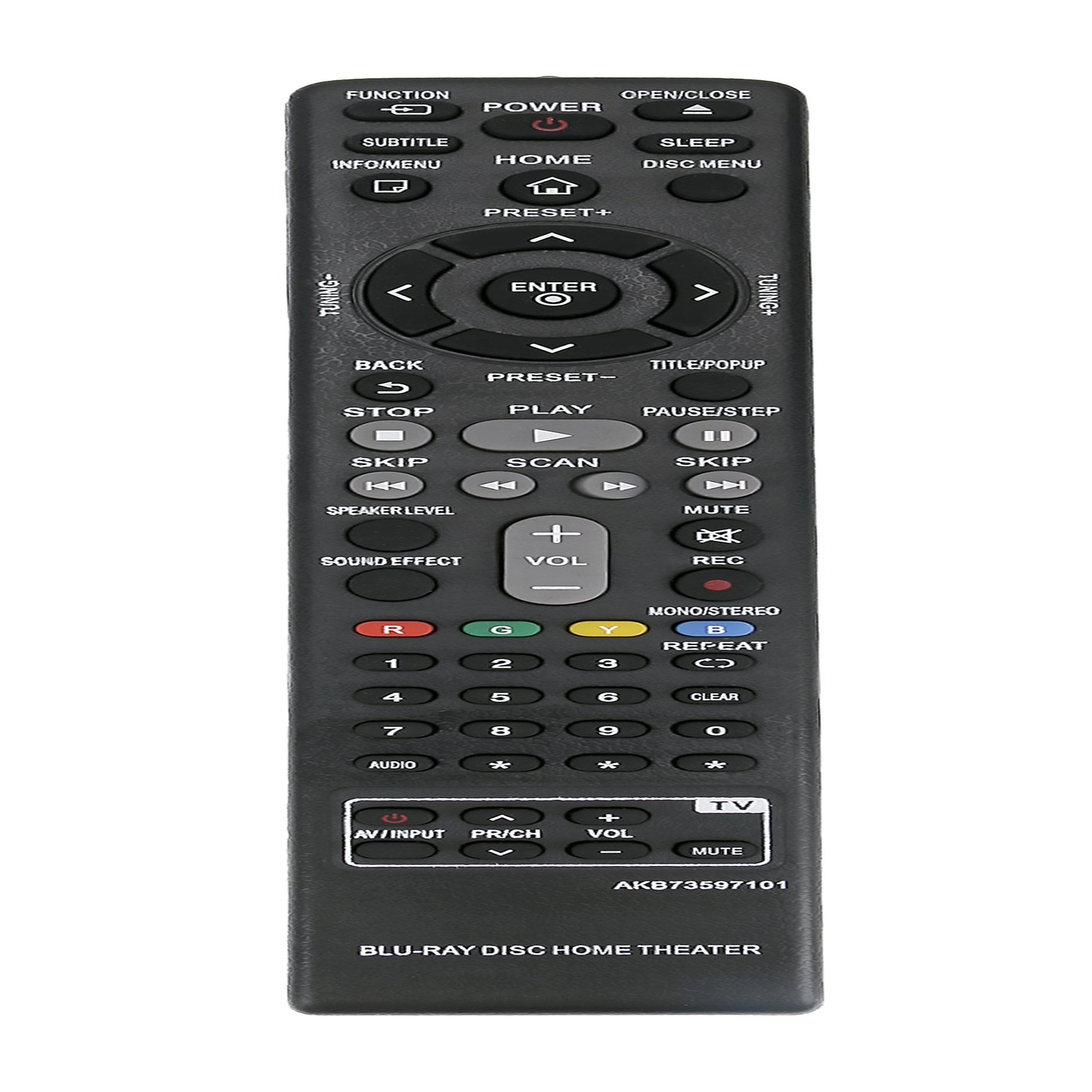 LG Home Cinema Remote Control Replacement AKB73597101 - Walmart.com
