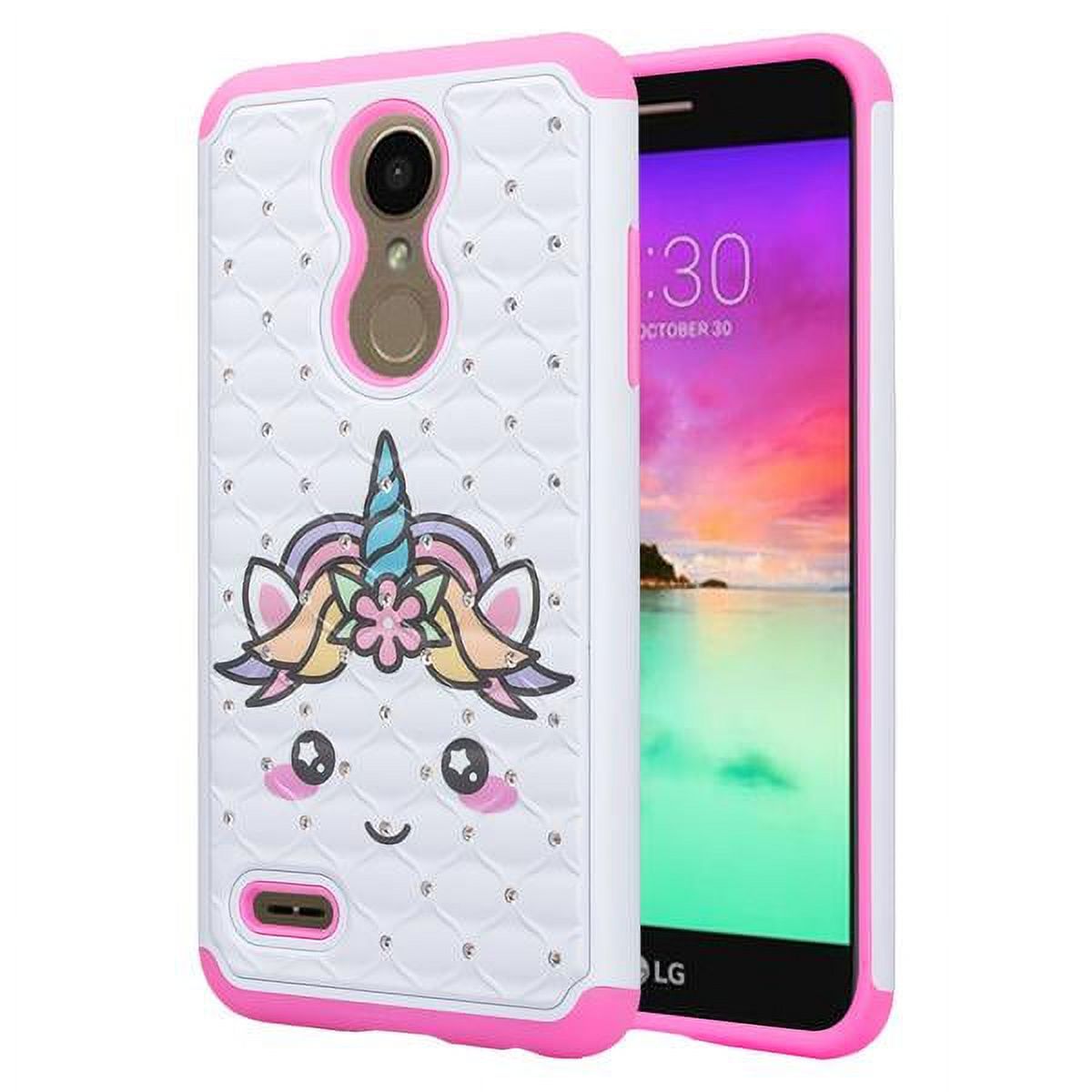 LG K30 Case, LG Premier Pro LTE Case,LG K10 2018 Case, Bling Diamond ...