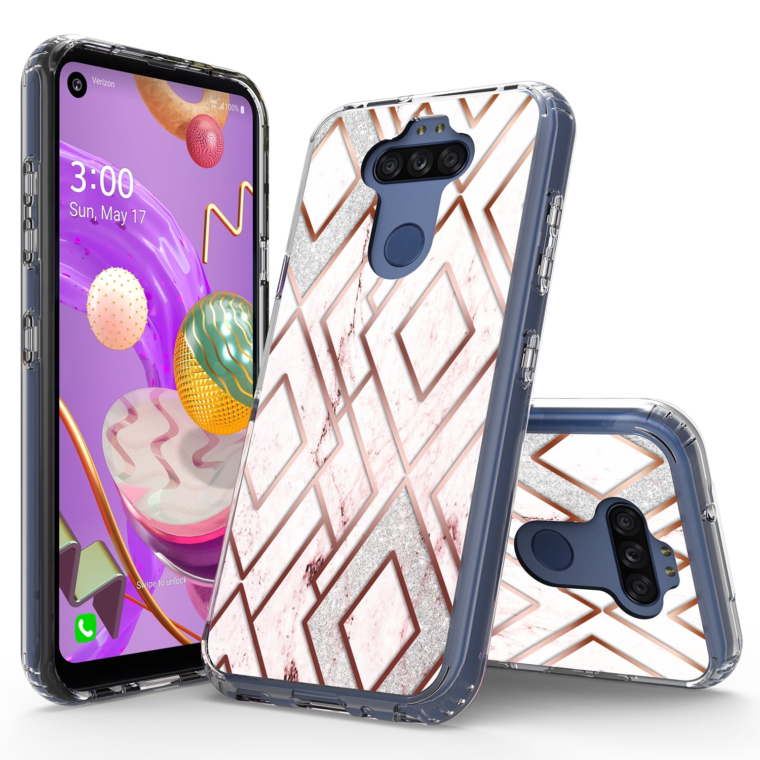 LG K31 Case, LG K8X/Aristo 5 Plus/Aristo 5/Phoenix 5/Fortune 3/Risio 4 ...